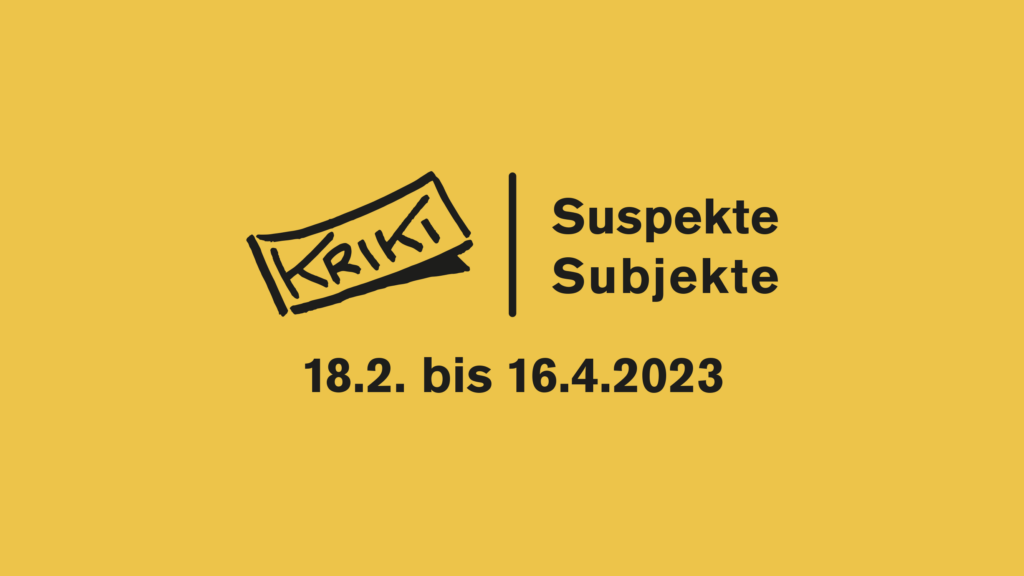Kriki - Suspekte Subjekte - Caricatura Galerie